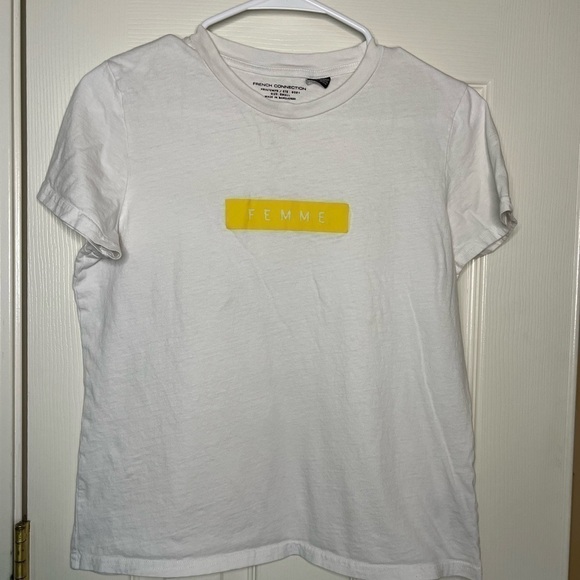 French Connection | Tops | French Connection Femme Short Sleeve Tshirt ...